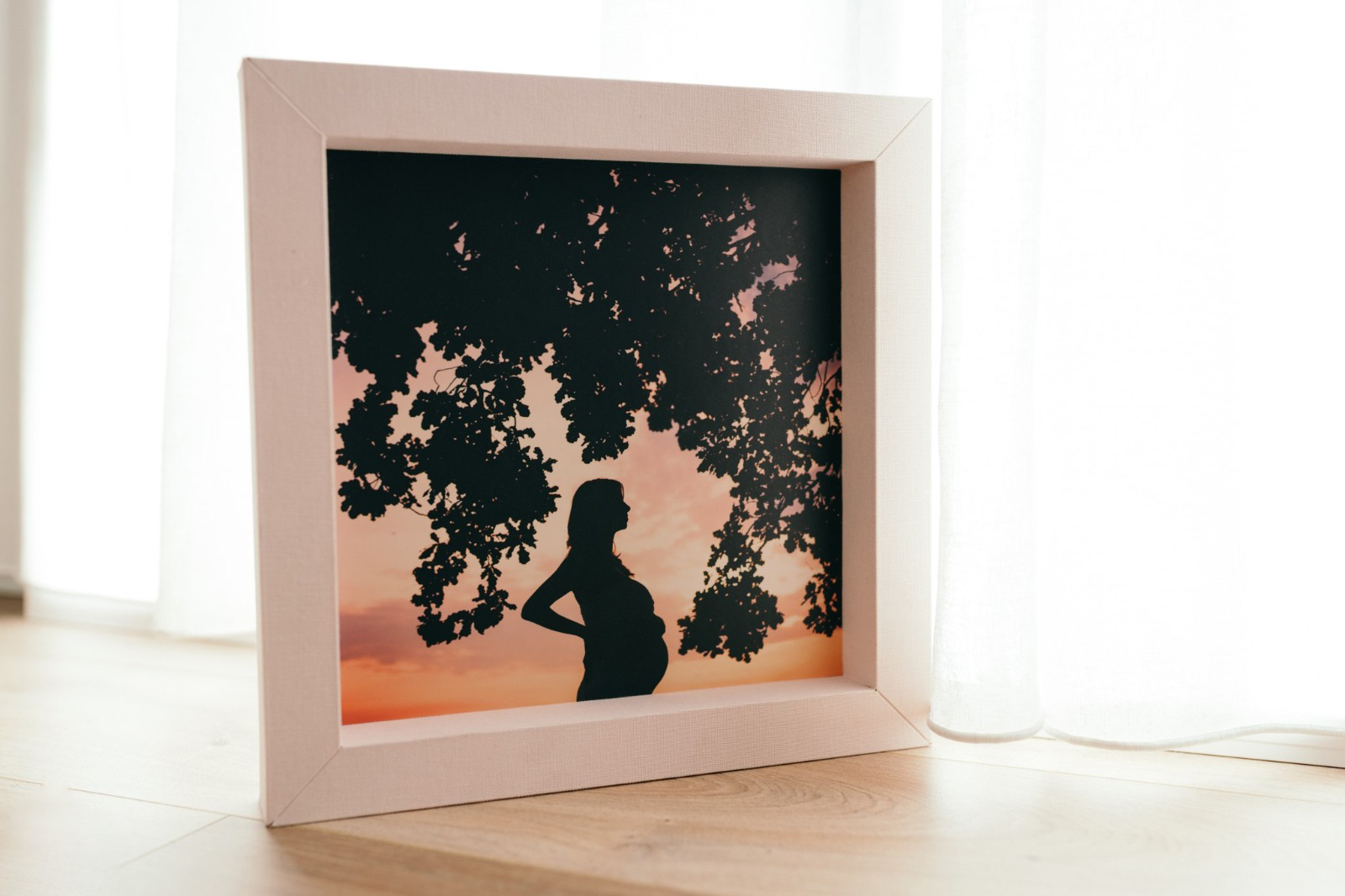 Memory Frame Laminated photo in personalized frame | ItalianPB
